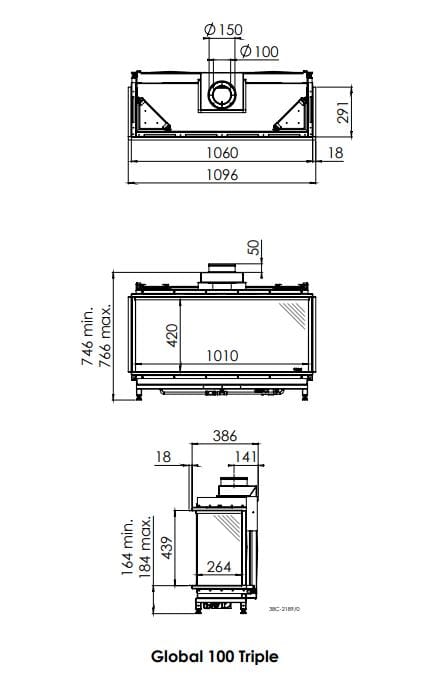 DRU Global 100 Triple BF RCE | Gas Centre Bradford